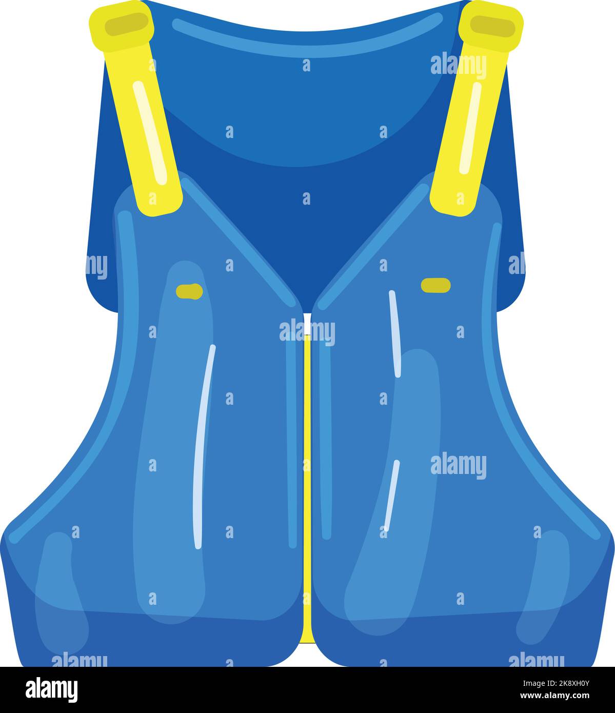 Inflatable swim vest Stock Vector Images - Alamy