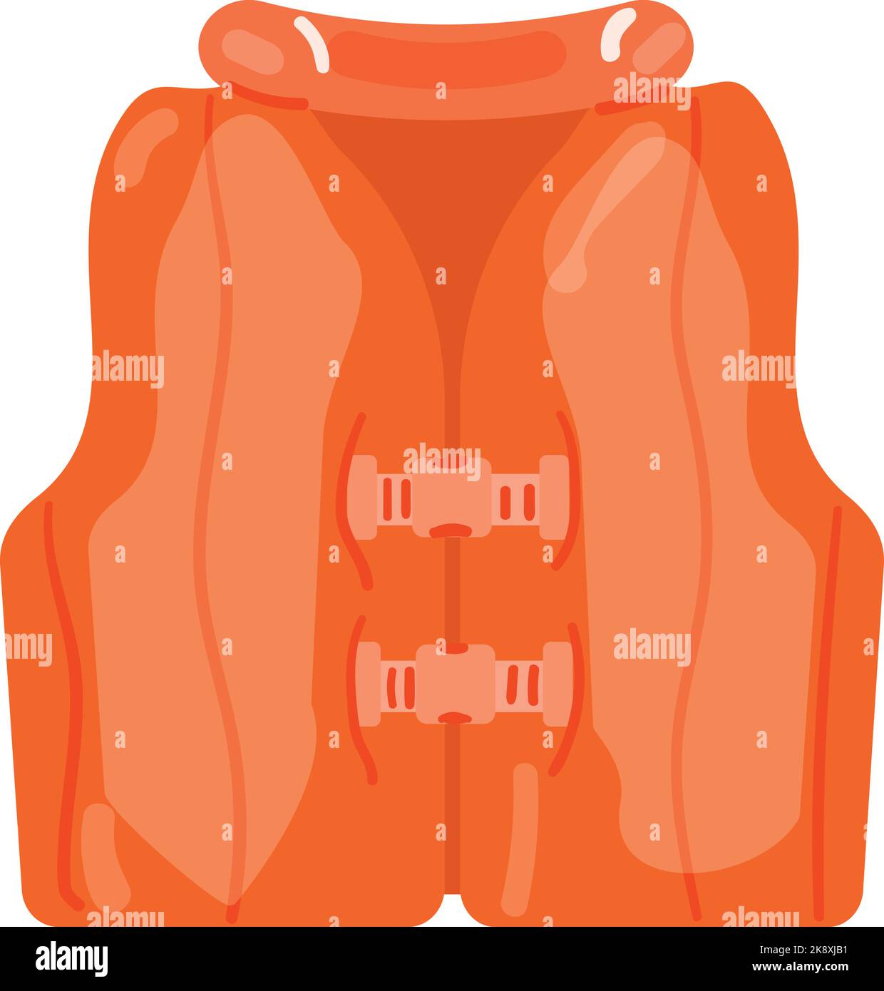 Inflatable swim vest Stock Vector Images - Alamy