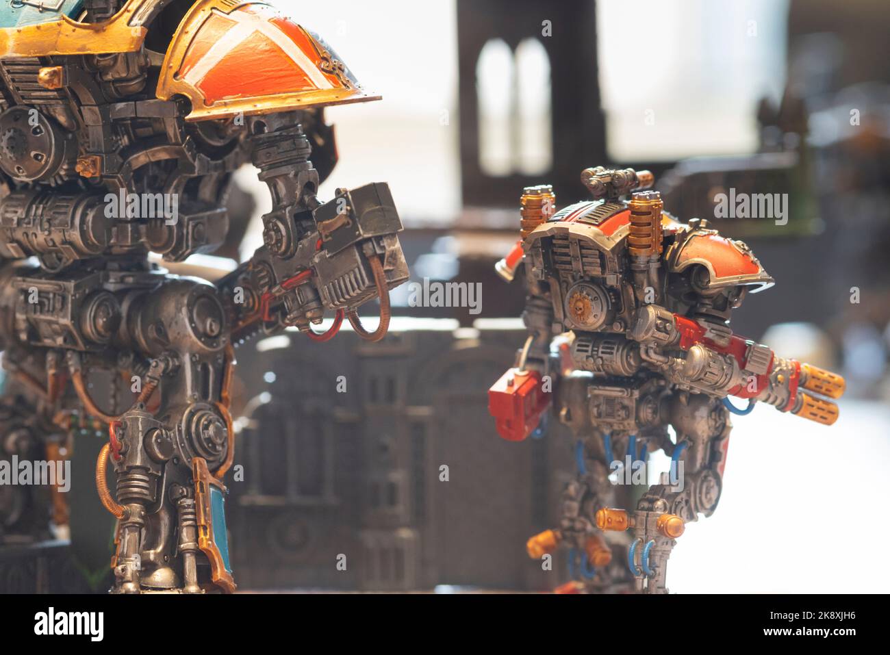 Set of Playing Action Figures, Warhammer 40,000 Miniature Figure Stock ...