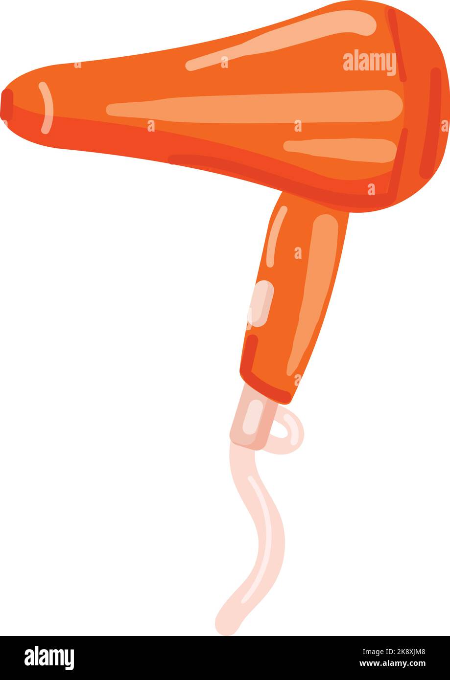 Small hair dryer icon cartoon vector. Dry blow Stock Vector Image & Art ...