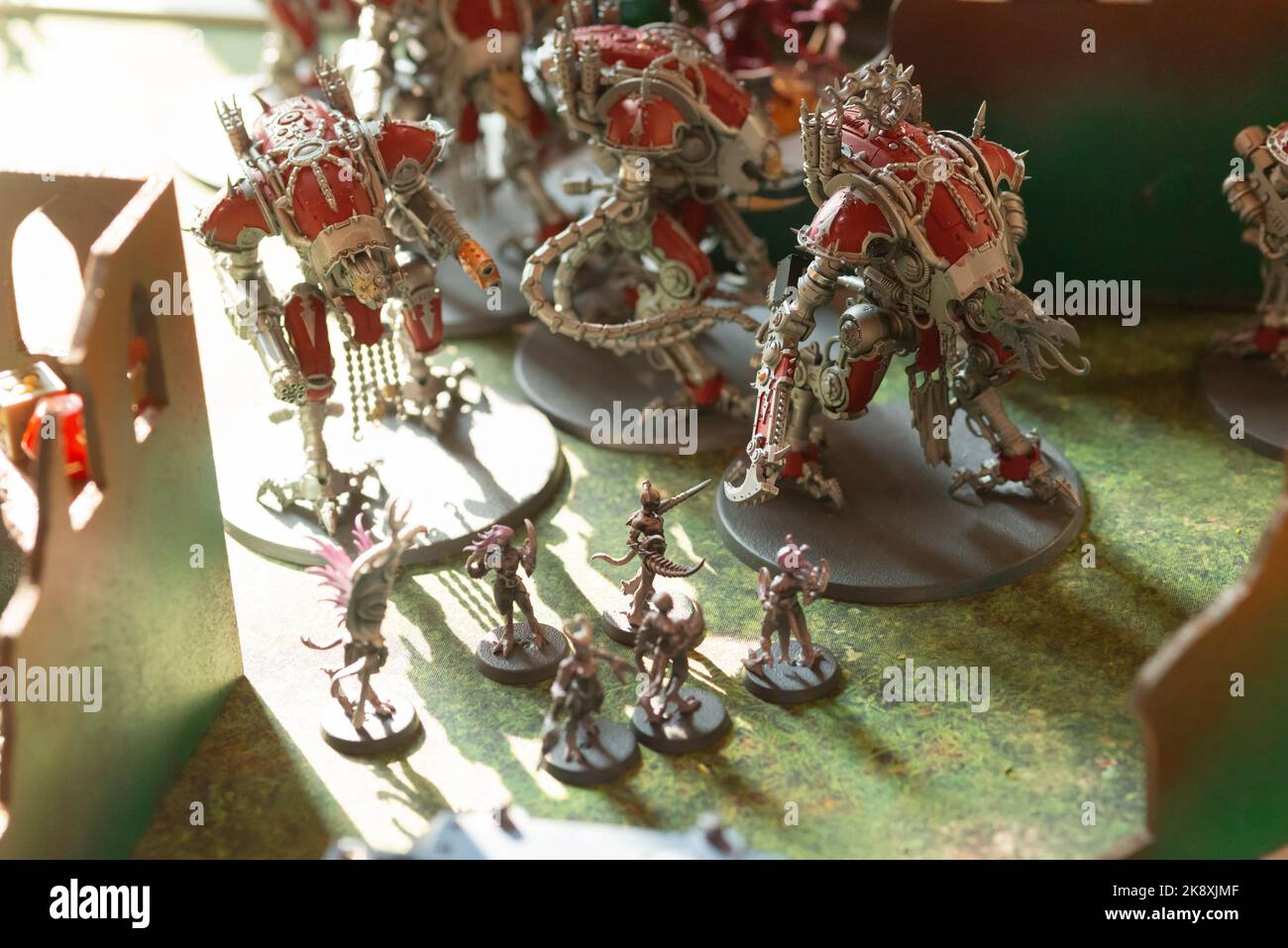 Set of Playing Action Figures, Warhammer 40,000 Miniature Figure Stock ...