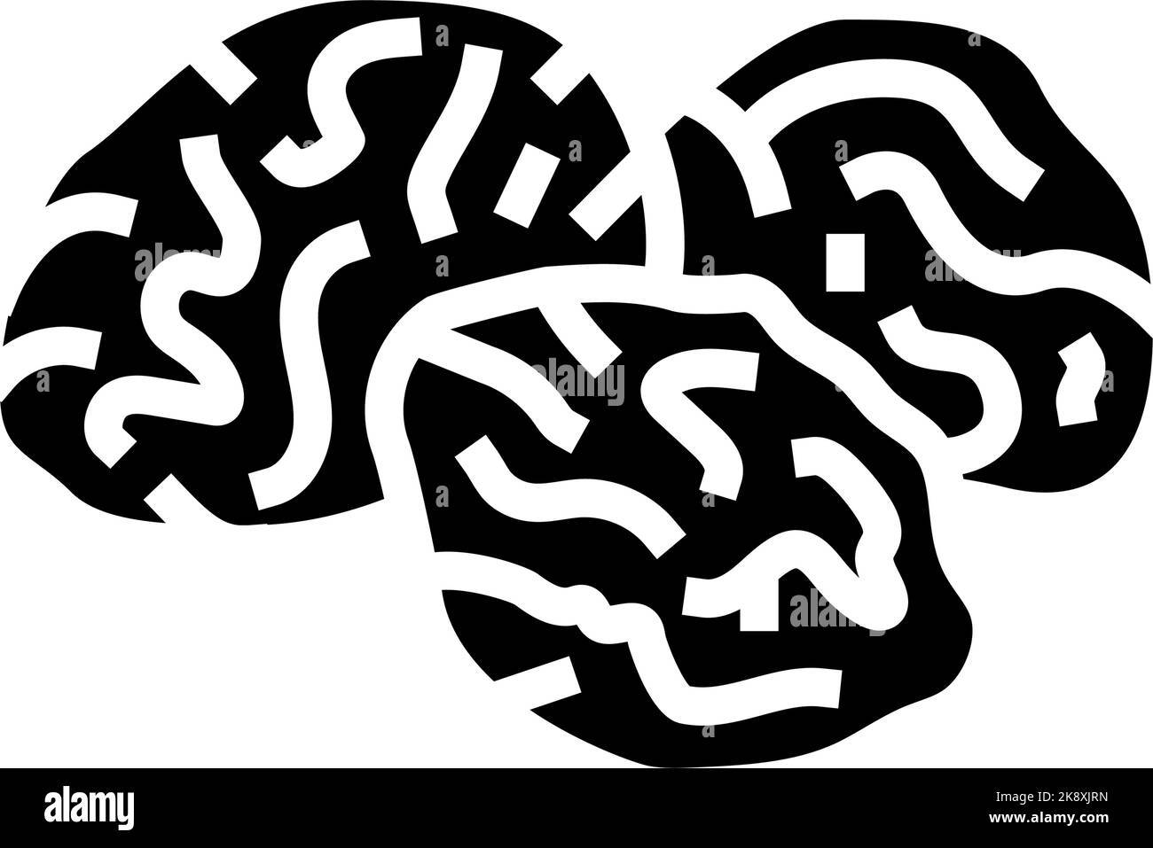 prunes dried fruit glyph icon vector illustration Stock Vector Image ...