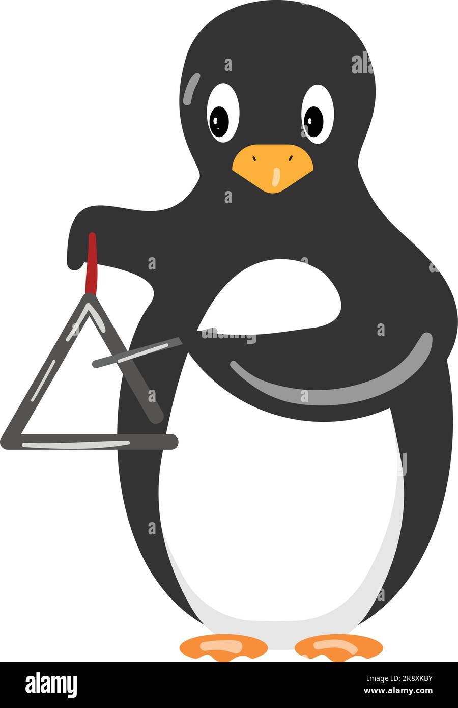 Penguin ringer icon cartoon vector. Ice baby Stock Vector Image & Art ...