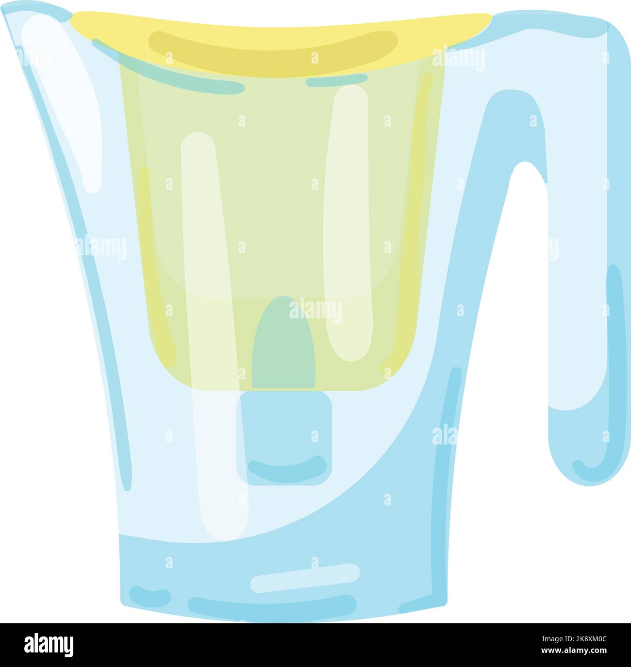 Water filter icon cartoon vector. Purification system Stock Vector ...