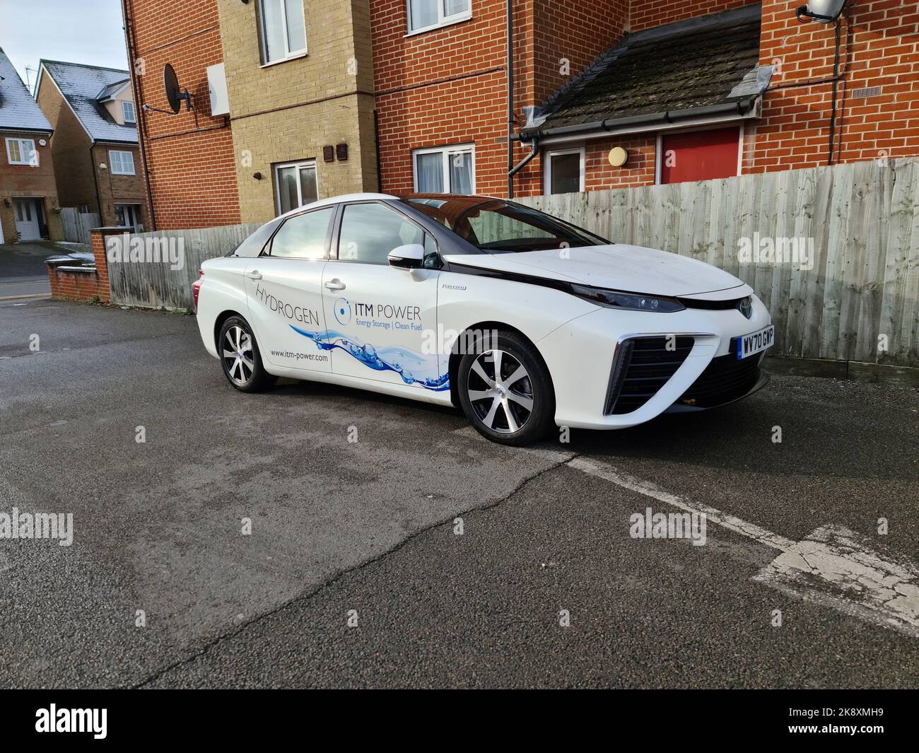 Hydrogen Fueled Car Stock Photo - Alamy