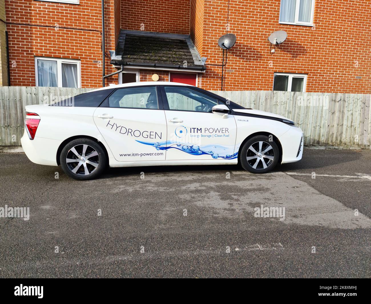 Hydrogen Fueled Car -2 Stock Photo - Alamy