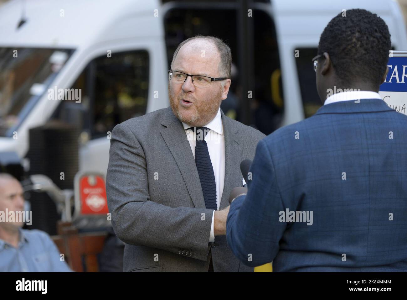 George Freeman MP (Con: Mid Norfolk) in Westminster, on the day Rishi ...