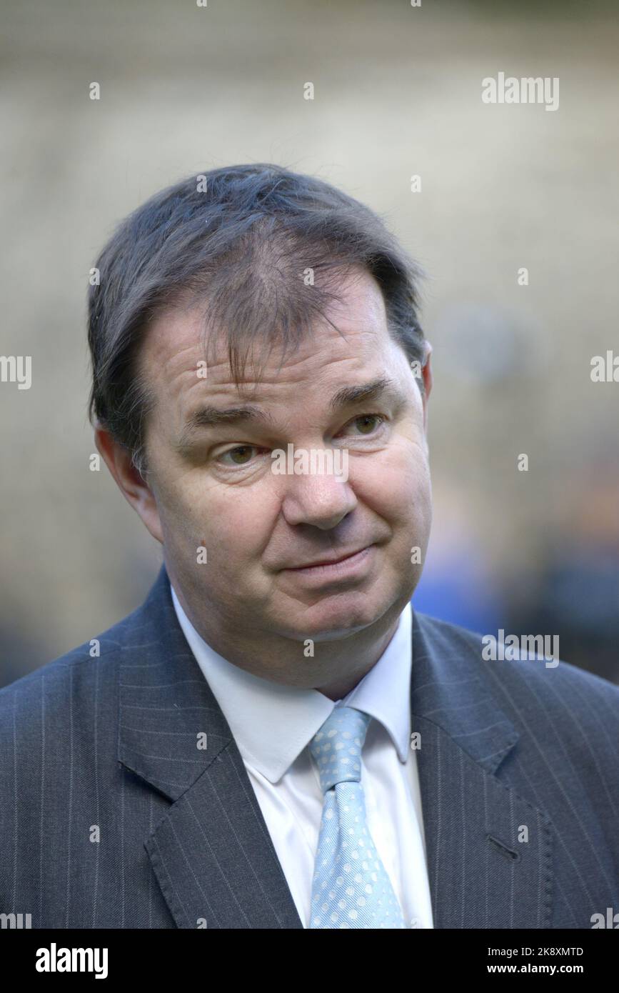 Guy Opperman MP (Con: Hexham) in Westminster, on the day Rishi Sunak ...