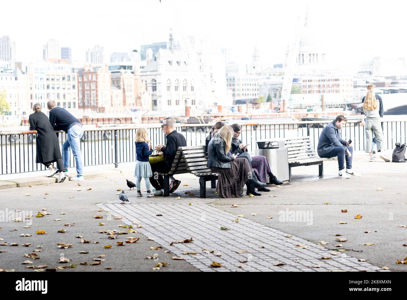 London Thames at Richmond and the Southbank Stock Photo - Alamy
