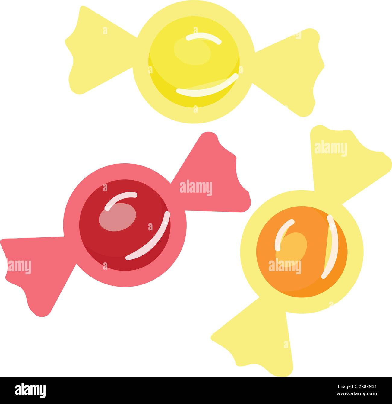 Flu bonbon icon cartoon vector. Sick virus Stock Vector Image & Art - Alamy