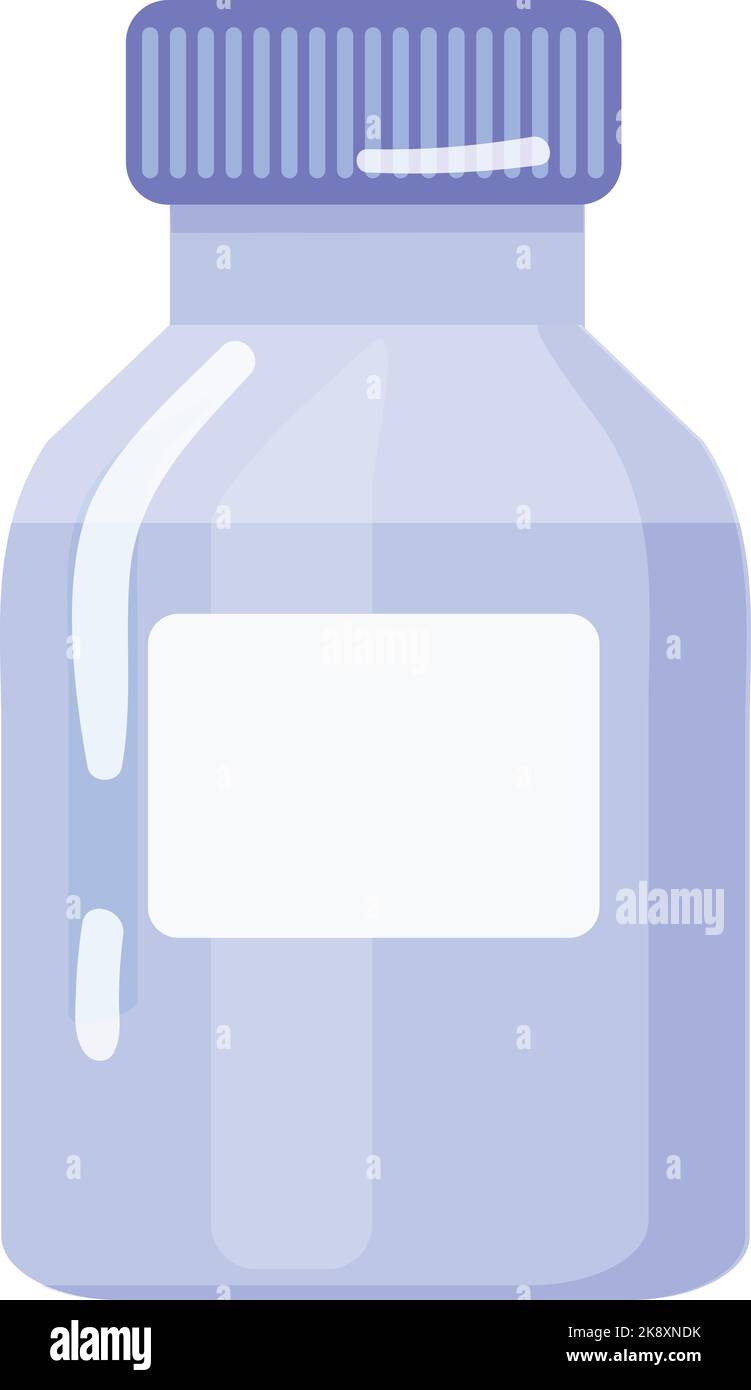 Medicine liquid icon cartoon vector. Flu sick Stock Vector Image & Art ...