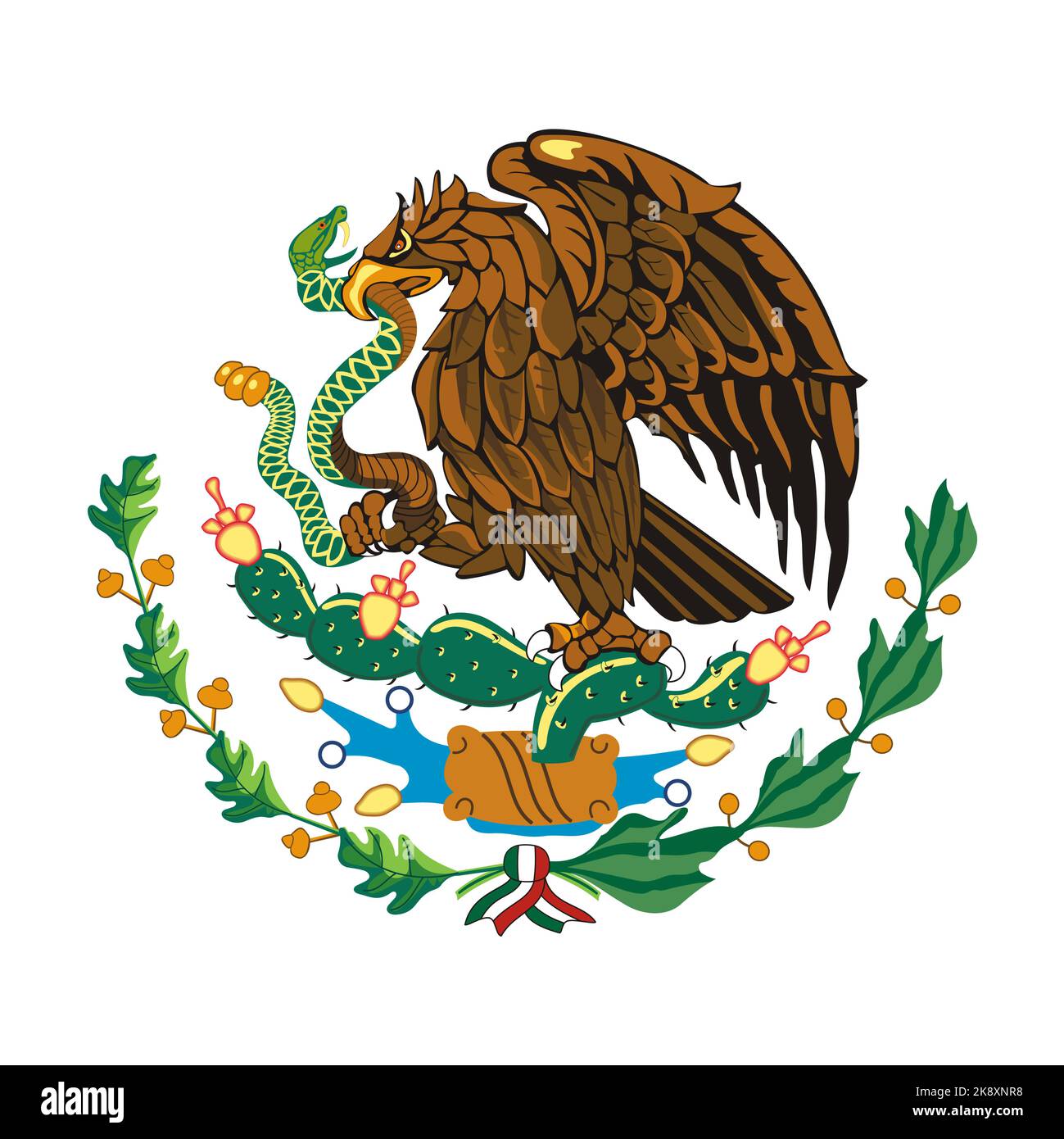 Coat of arms Mexico. Vector illustration Stock Vector Image & Art - Alamy