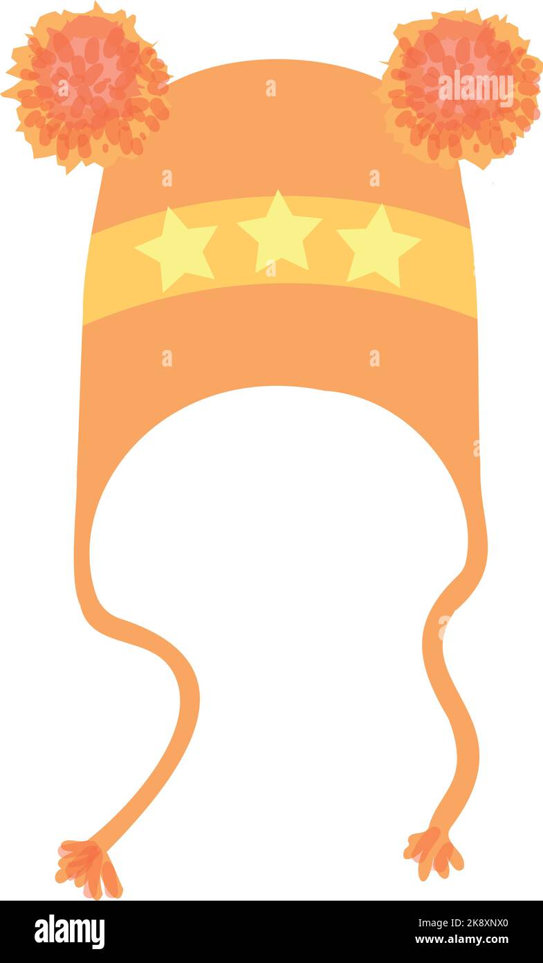 Winter headwear icon cartoon vector. Cold cap Stock Vector Image & Art ...