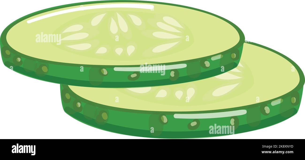 Fresh burger cucumber icon cartoon vector. Bun meat Stock Vector Image ...