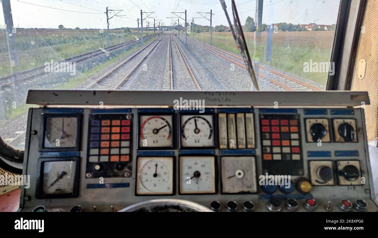 Old railway control hi-res stock photography and images - Alamy