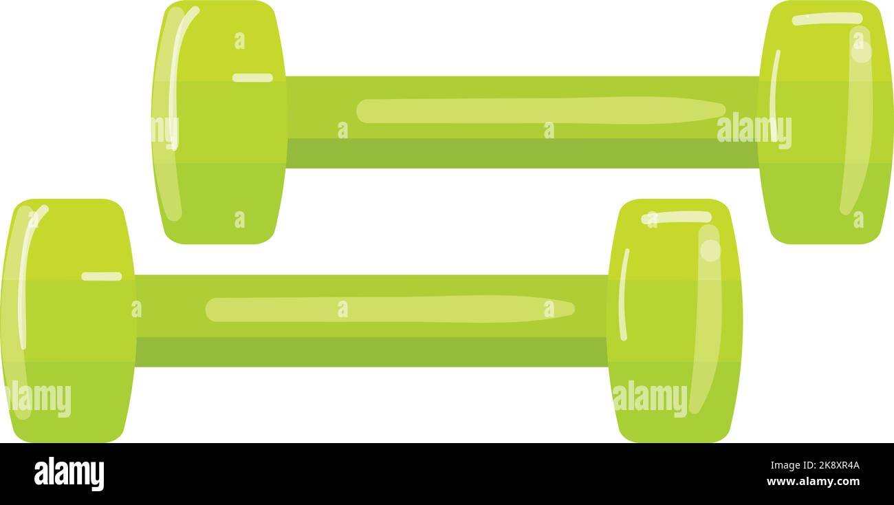Fitness dumbell icon cartoon vector. Gym weight Stock Vector Image ...