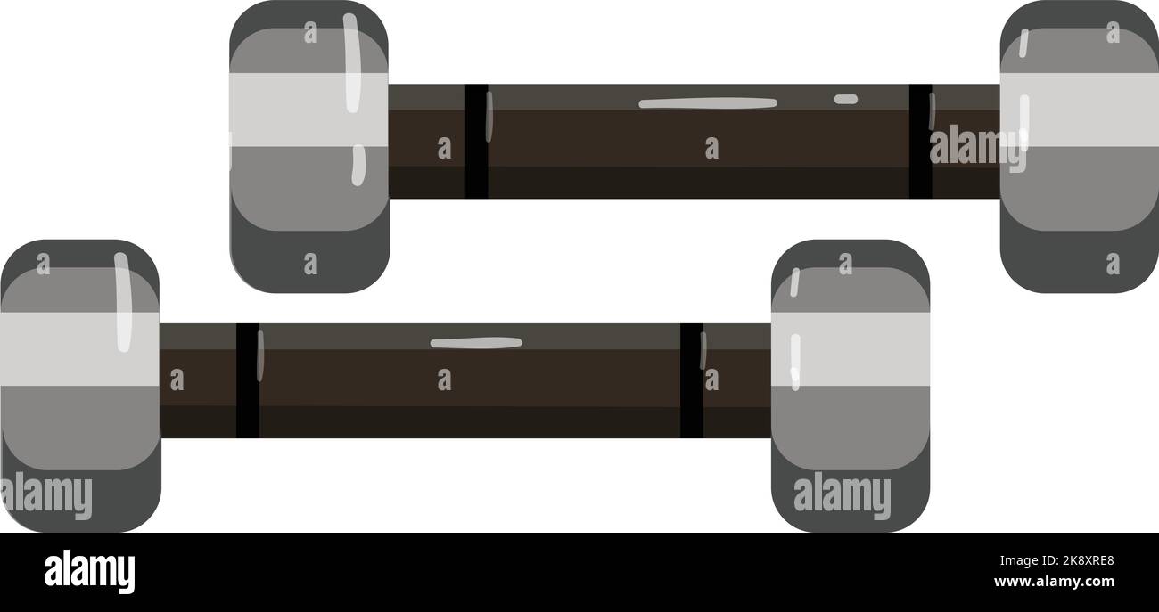 Small dumbell icon cartoon vector. Fitness gym Stock Vector Image & Art ...