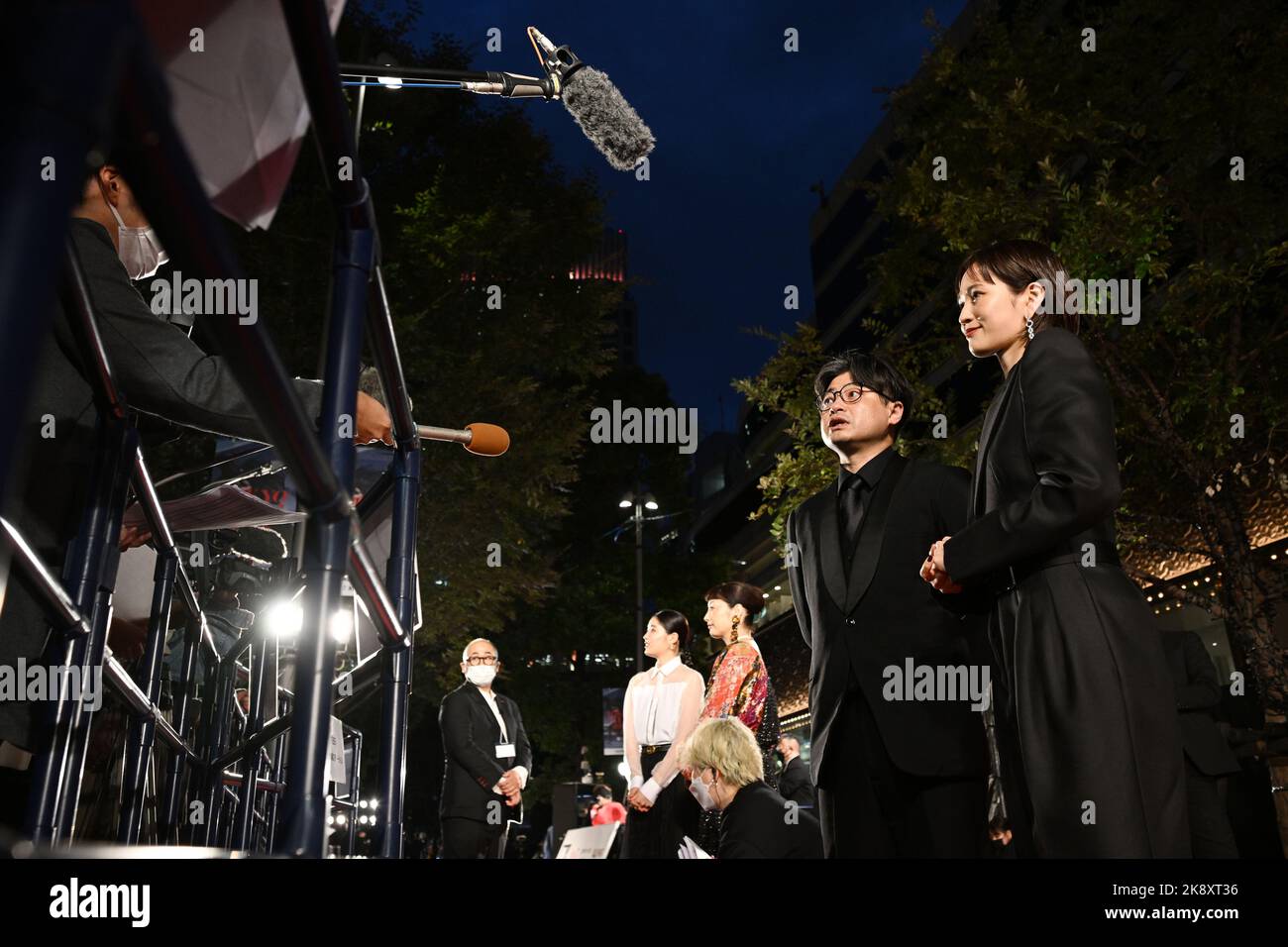 Shingo Matsumura, Atsuko Maeda, October 24, 2022 - The 35th Tokyo International Film Festival ...