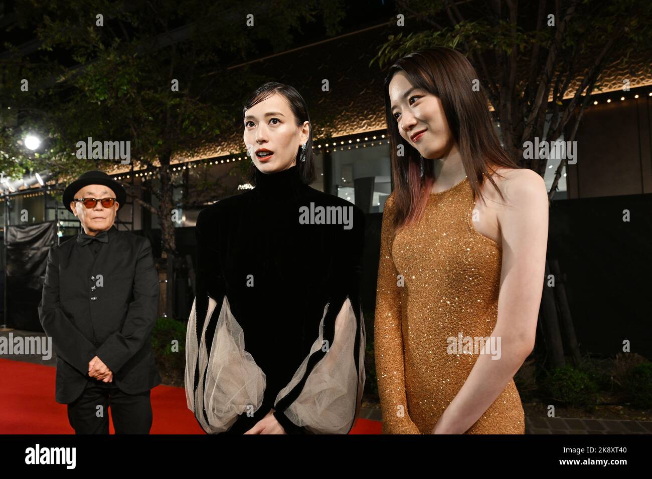 Ryuichi Hiroki, Erika Toda, Mei Nagano, October 24, 2022 - The 35th Tokyo International Film ...