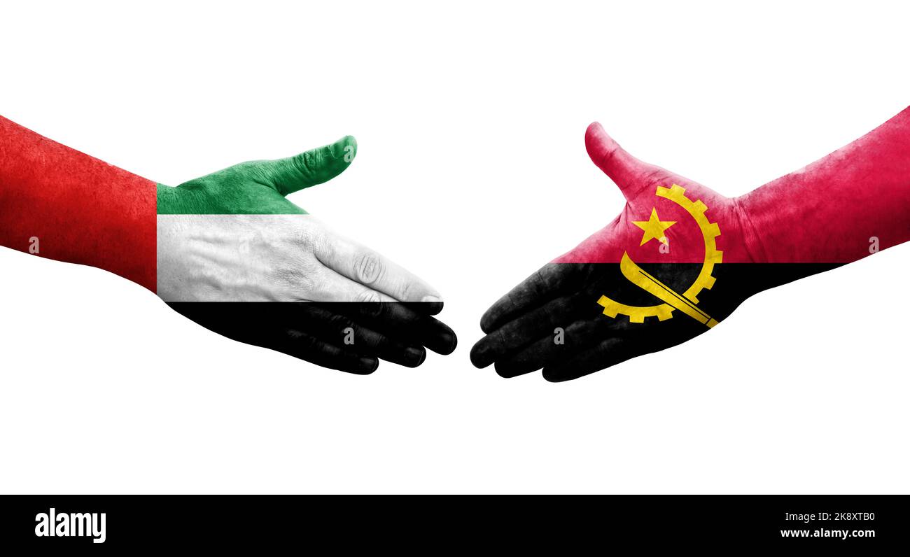 Emirates angola flag hi-res stock photography and images - Alamy