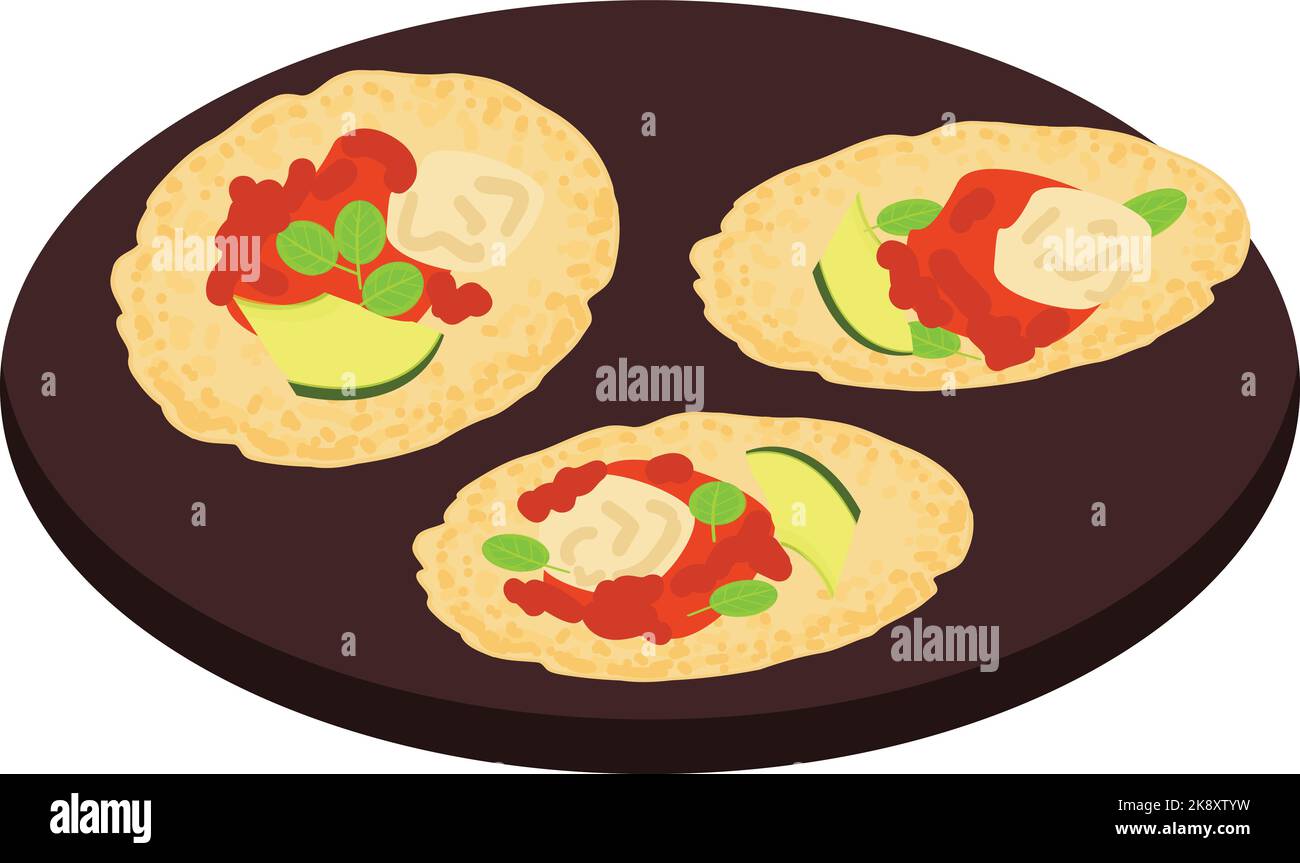 Mexican sandwich icon cartoon vector. Mexico spicy Stock Vector Image ...