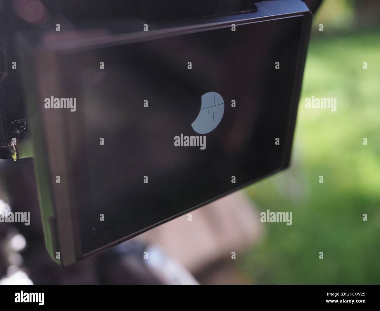 Sheerness, Kent, UK. 25th Oct, 2022. UK Weather: the partial solar ...