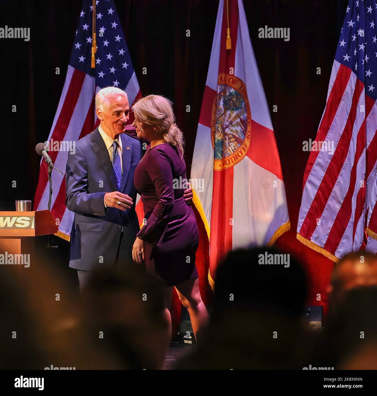 Fort Pierce, United States. 24th Oct, 2022. Democratic candidate ...