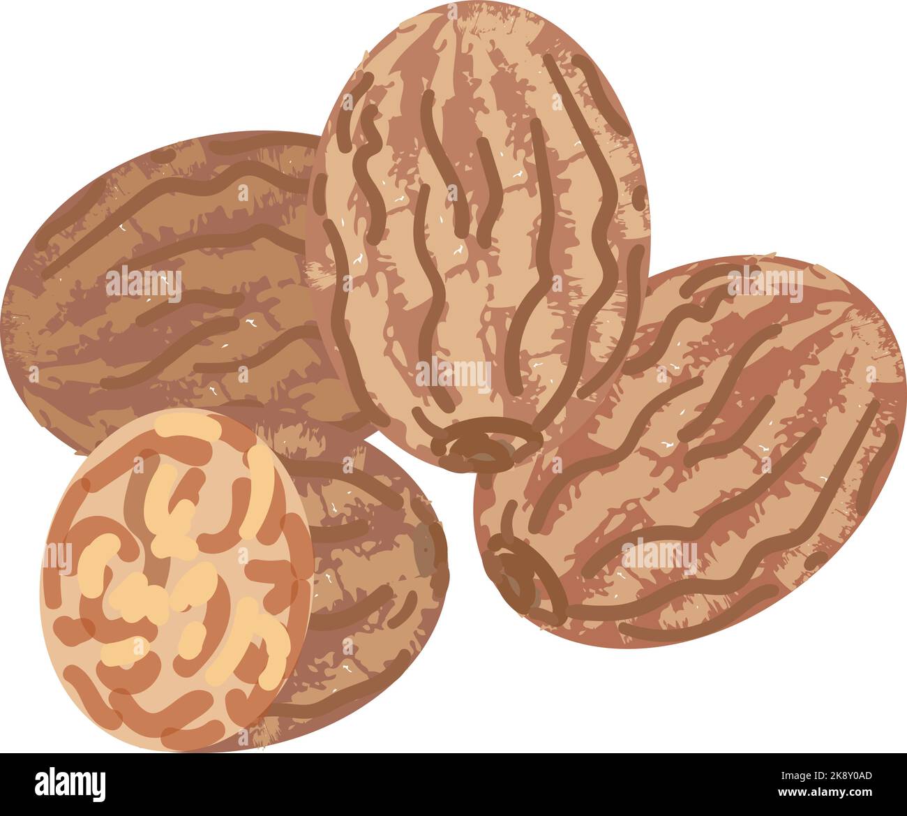 Punch nuts fruit Stock Vector Images - Alamy