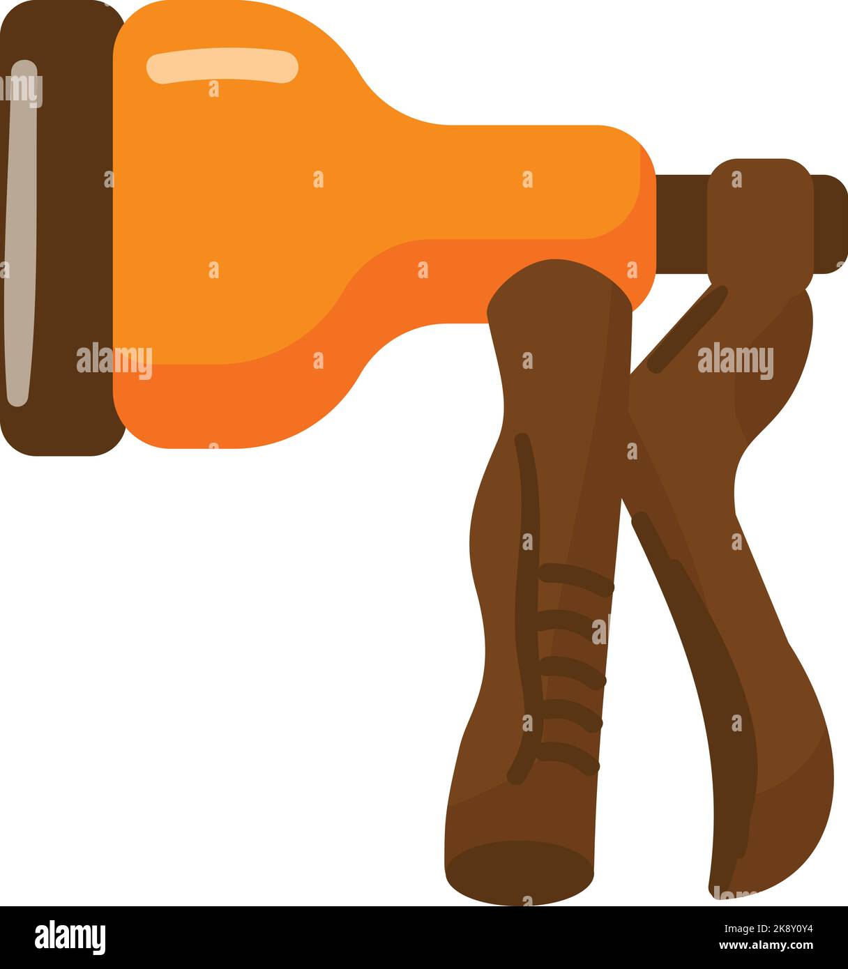 Water sprinkler icon cartoon vector. Farm tool Stock Vector Image & Art ...