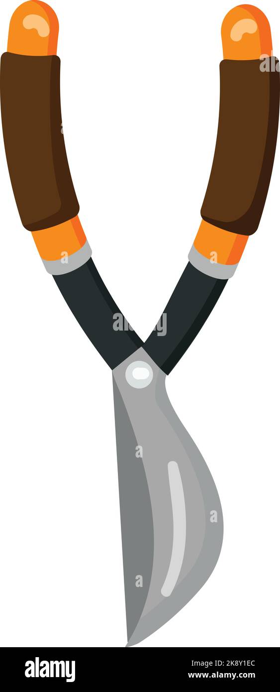 Secateurs icon cartoon vector. Farm tool Stock Vector Image & Art - Alamy
