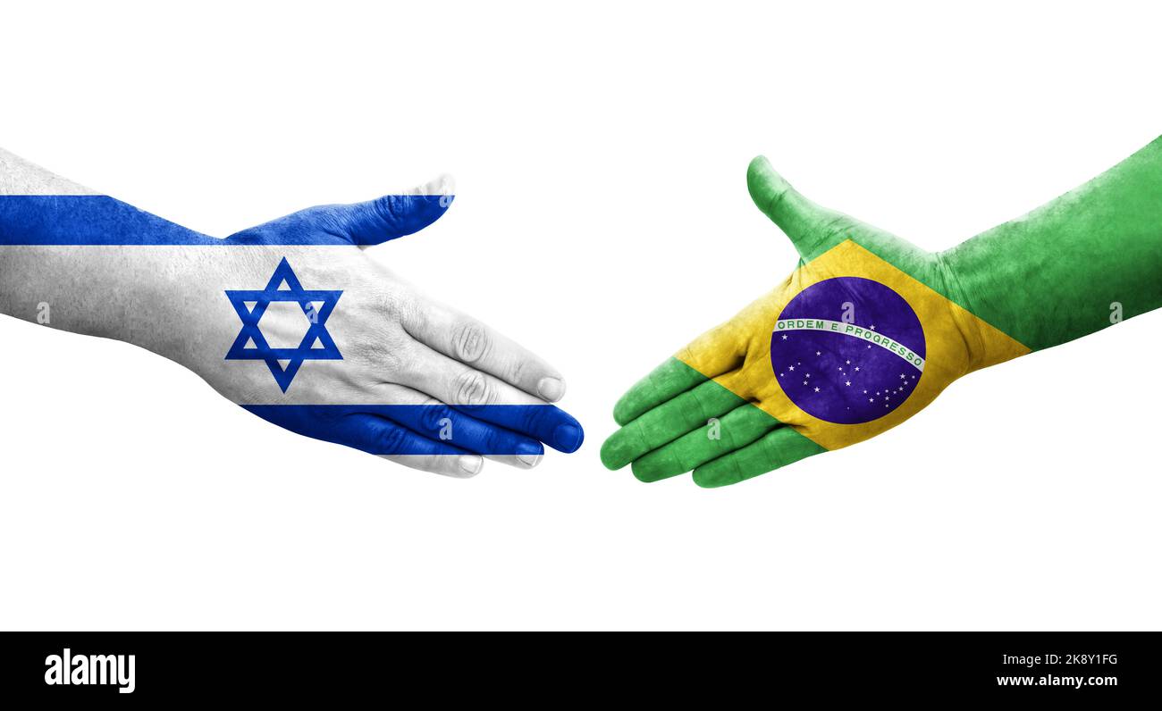 Brazil israel flag hi-res stock photography and images - Alamy