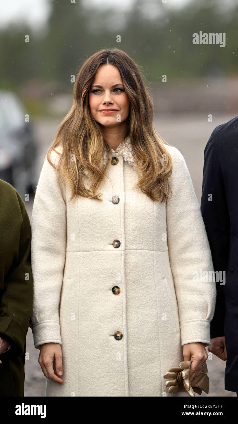 Borgvik, Grums, Sweden, 25 October, 2022. Prince Carl Philip and ...