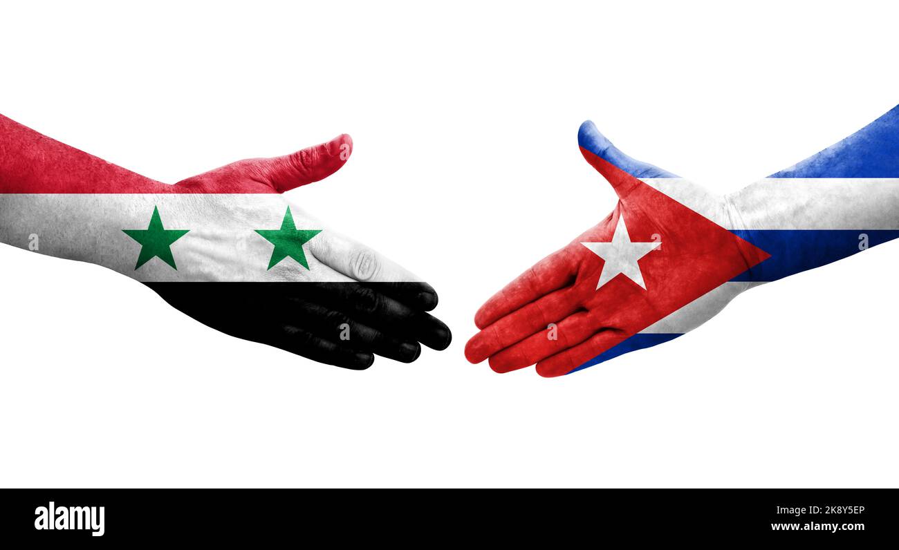 Cuba syria flag hi-res stock photography and images - Alamy