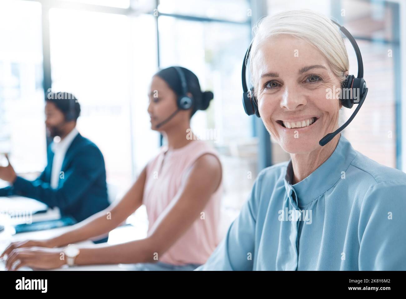 Call center service advisor hi-res stock photography and images - Alamy