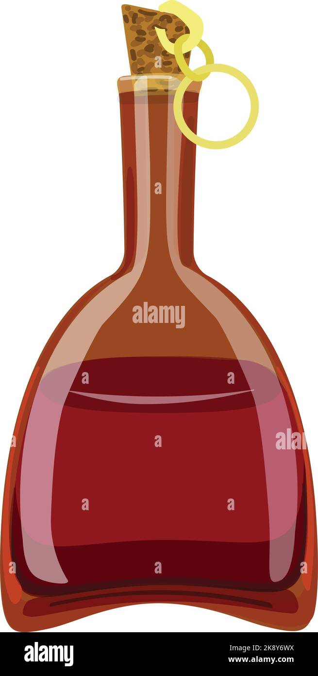 Poison bottle icon cartoon vector. Witch medicine Stock Vector Image ...