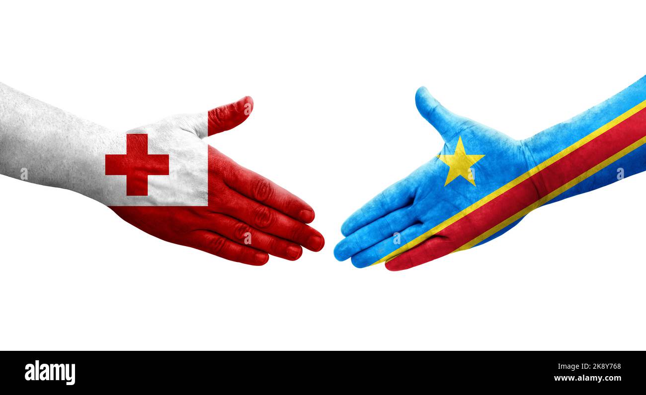 Dr congo tonga flag hi-res stock photography and images - Alamy