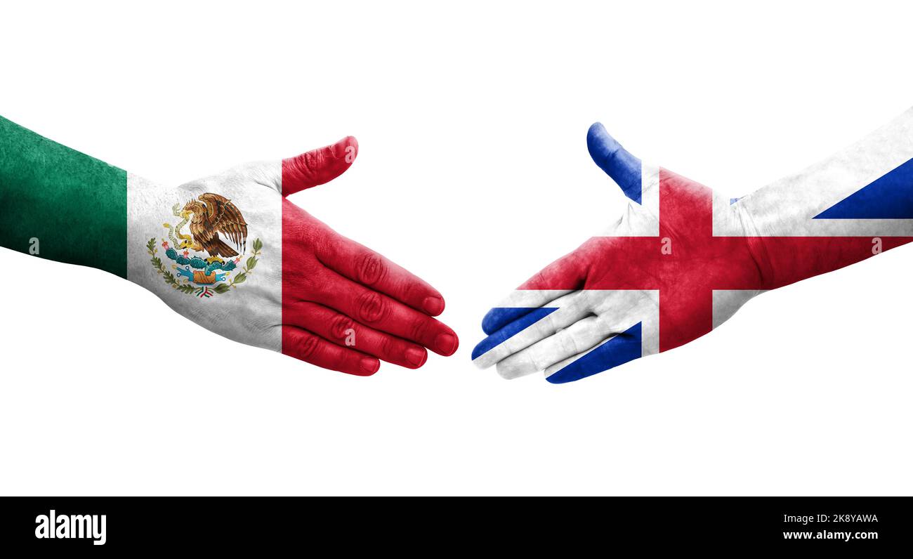 Handshake Usa And Mexico