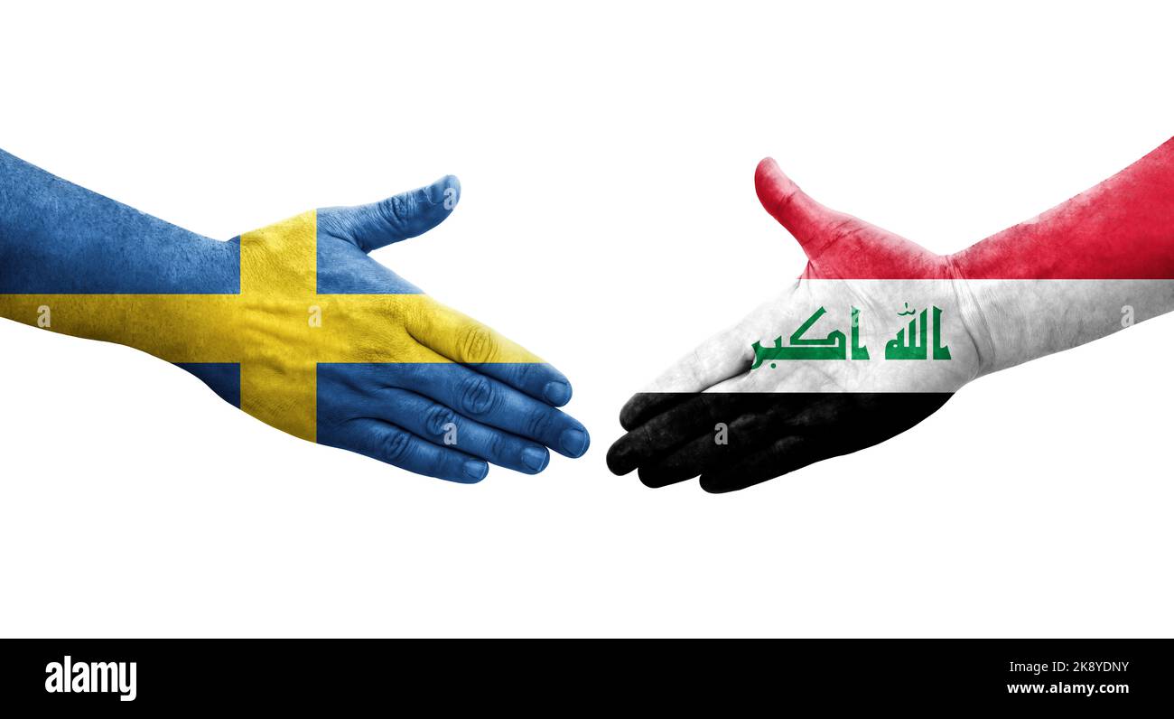 Sweden iraq flag hi-res stock photography and images - Alamy