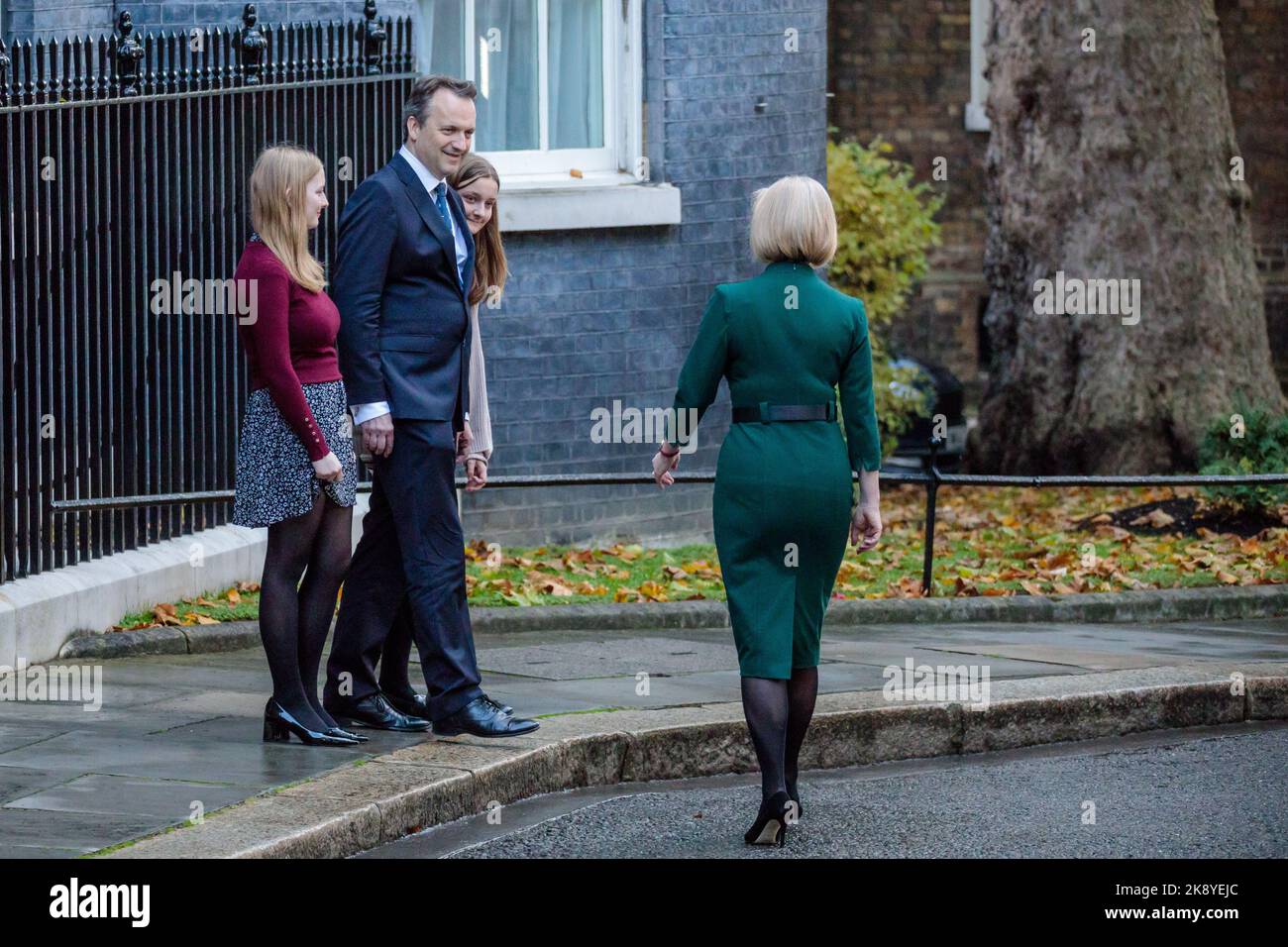 Downing Street, London, UK. 25th October 2022. Outgoing British Prime ...