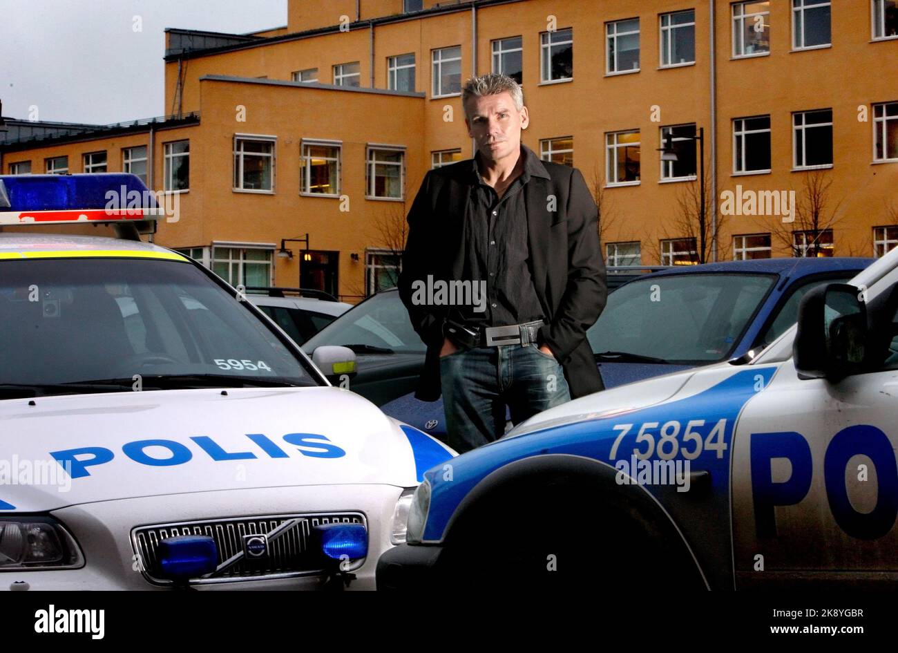 Jan Staaf, police officer and detective, Linköping, Sweden Stock Photo ...