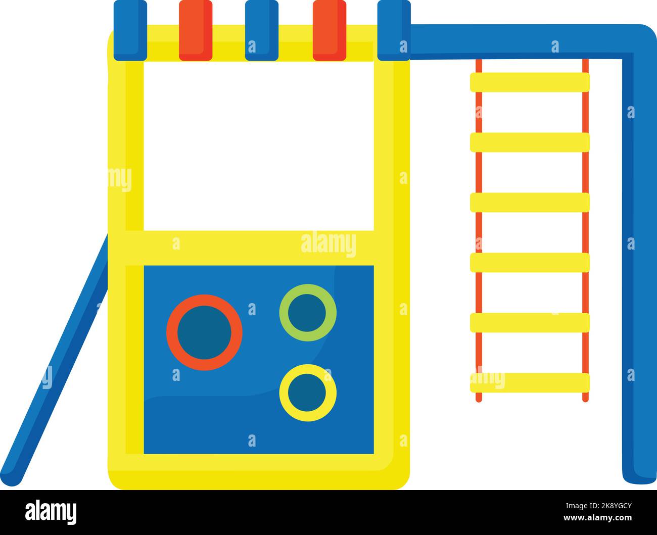 Playground icon cartoon vector. Park outdoor Stock Vector Image & Art ...