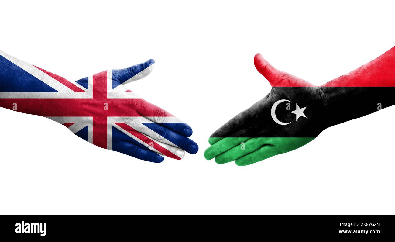 Libya united kingdom flag hi-res stock photography and images - Alamy