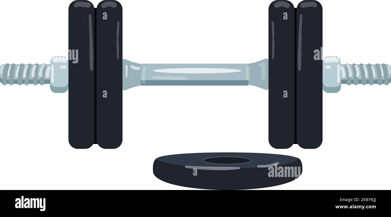 Dumbell icon cartoon vector. Gym weight Stock Vector Image & Art - Alamy