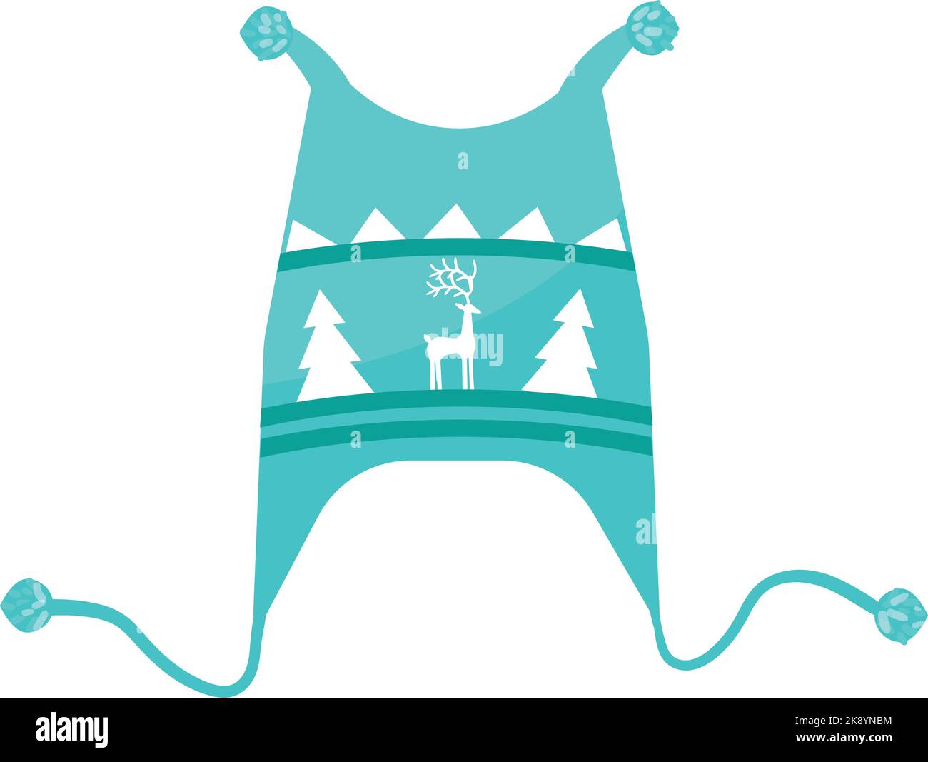 Cold cap icon cartoon vector. Weather knit Stock Vector Image & Art - Alamy