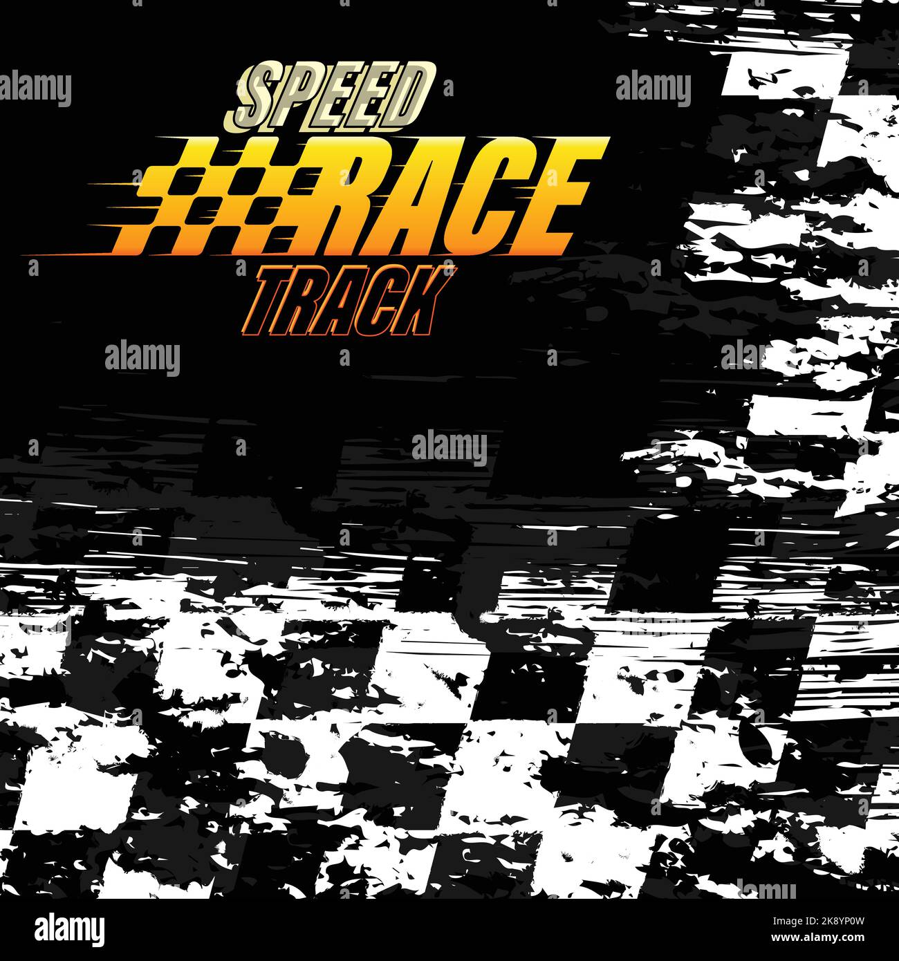 Car race start line Stock Vector Images - Alamy