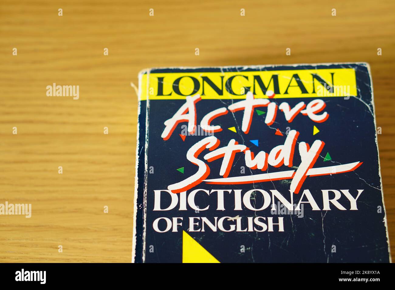 An old used Longman Active Study Dictionary Of English book Stock Photo ...