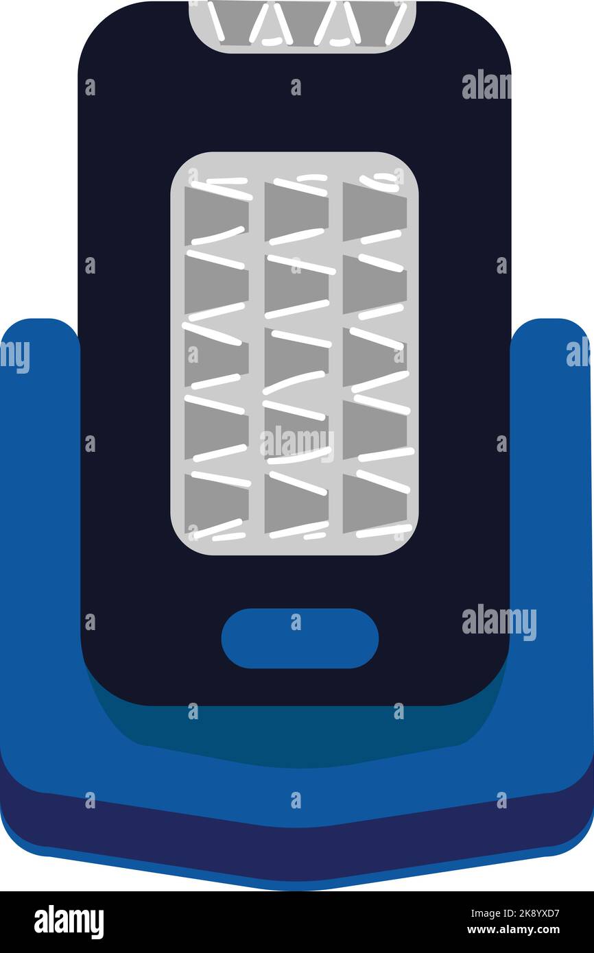 Led flashlight icon cartoon vector. Light lamp Stock Vector Image & Art ...