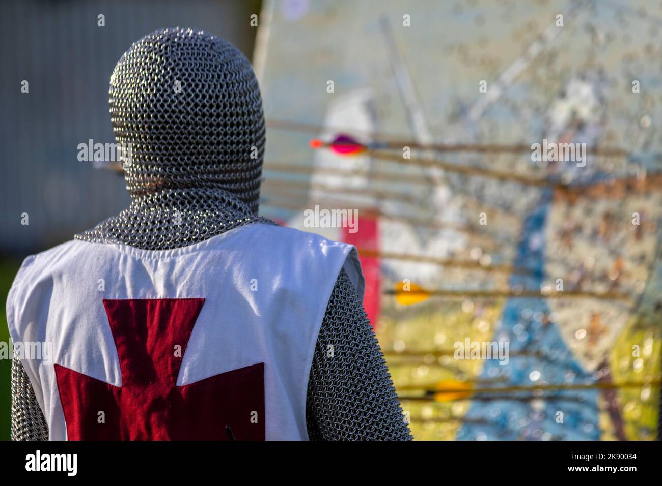 SAMLESBURY LONGBOW ARCHERS THE BATTLE OF AGINCOURT - 1415 reenactment ...