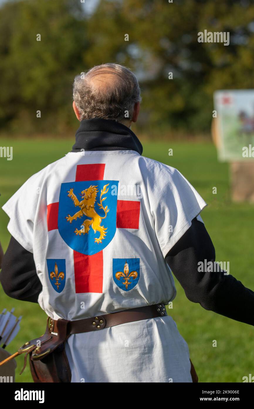 SAMLESBURY LONGBOW ARCHERS THE BATTLE OF AGINCOURT - 1415 reenactment ...