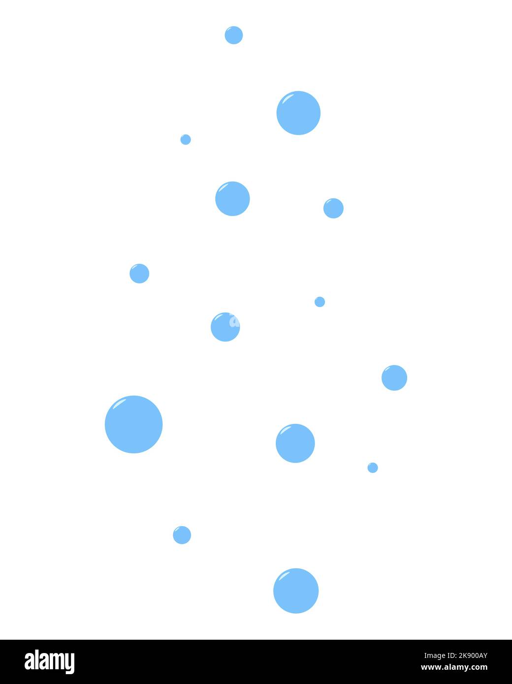 Transparent champagne bubbles Stock Vector Images - Alamy